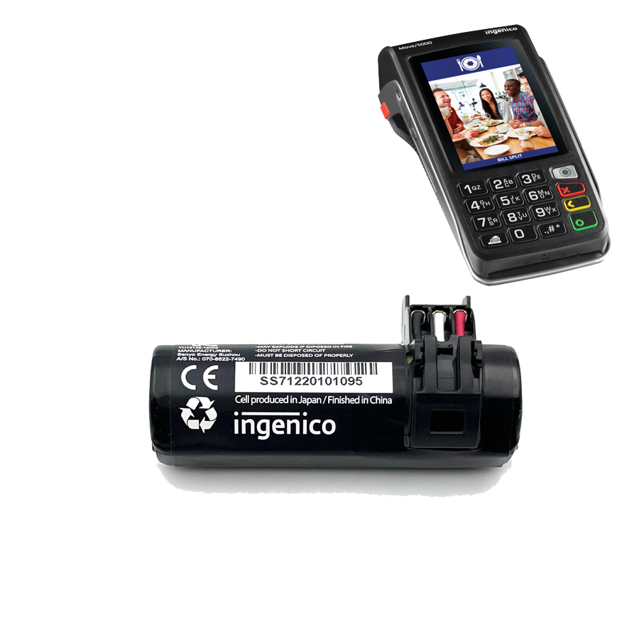 Ingenico MOVE 5000 Battery (Ingenico Original Battery) — International Payment Solutions